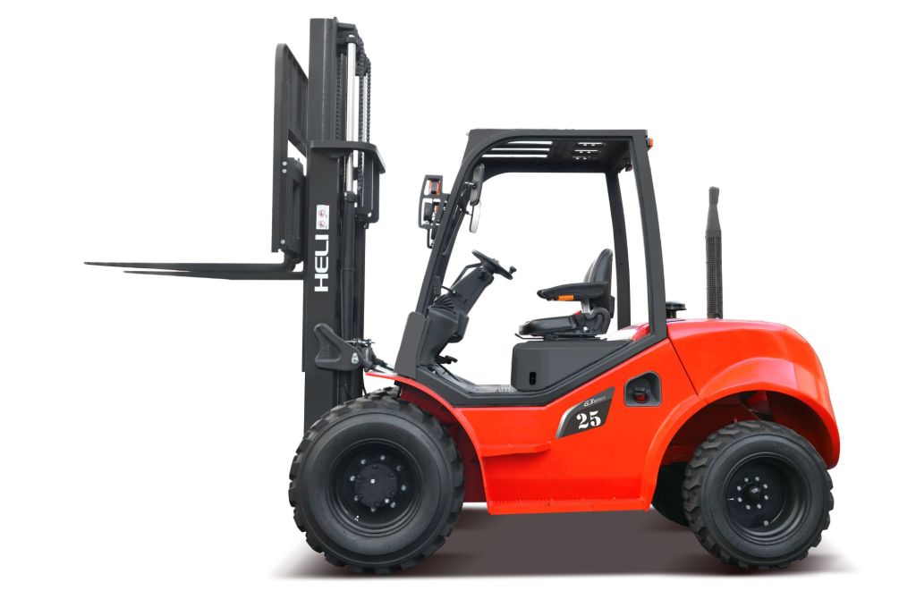 Heli Rough Terrain Forklifts - Forklifts Direct
